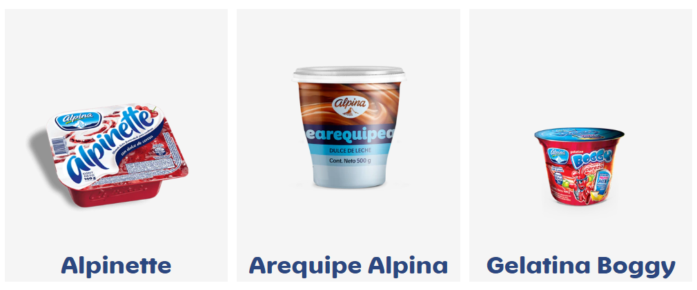 Nuestros productos :: Alpina Colombia